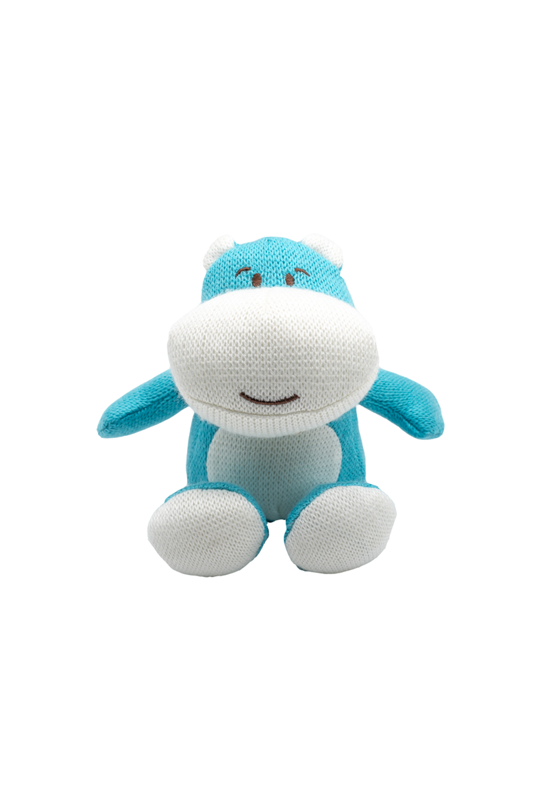 6" Knitted Plush Hippo – Headwind Group