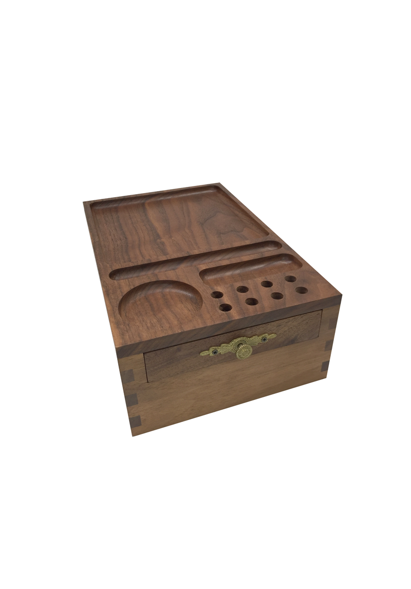 Black Walnut Wood Storage Box – Headwind Group