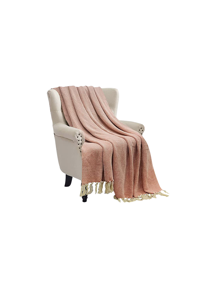 King Size Handwoven Herringbone Throw | Headwind Manufacturer ...